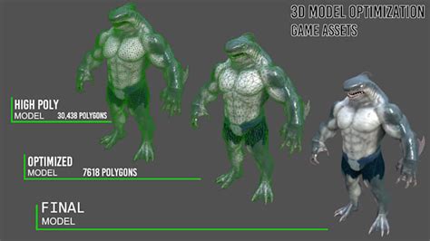 optimize 3d models into game ready assets by gameguru 3dev fiverr