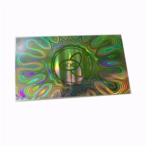 큰 크기 사용자 정의 디자인 3d 레이저 홀로그램 라벨 스티커 인쇄