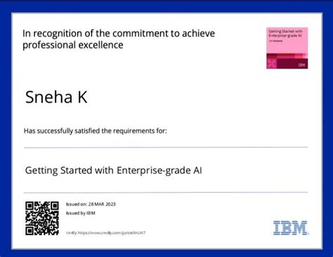 Snehika Acharya On Linkedin Ibm