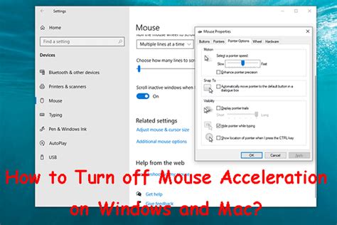 How To Turn Off Mouse Acceleration On Windows And Mac