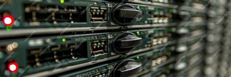 premium photo understanding data storage and database concepts within a computer server