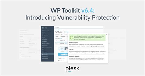 Vulnerability Protection Now Available For Wp Toolkit Pc Fusion