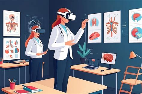 Concevoir Un Graphique Vectoriel Dun Enseignant Guidant Les élèves à Travers Une Leçon D