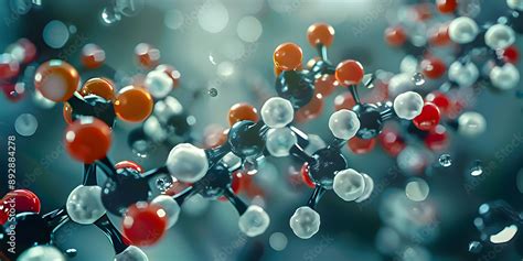 Visualizing The Van Der Waals Structure Of Tirzepatide Molecule In A 3d Model Concept 3d