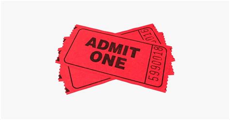 Stacked Admit One Tickets With Timestamp 3d Incl Admission And Entry