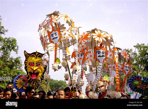 Mangal Shobhajatra A Colourful And Festive Procession Celebrating
