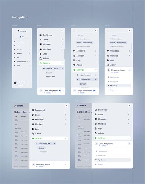 Banking Fintech Loan Manage Ux Web Application Dashboard Data Mortgage