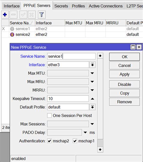 Cara Setting PPPoE Server Dan Client Di MikroTik