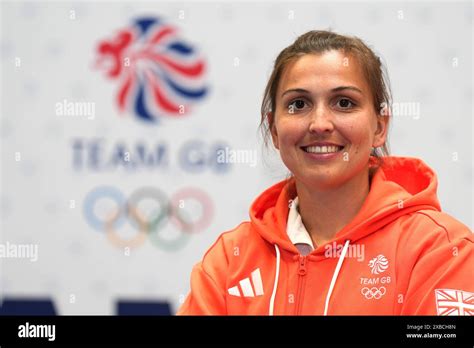 Rowan Mckellar During A Team Gb Kitting Out Session Ahead Of The 2024 Paris Olympics At The