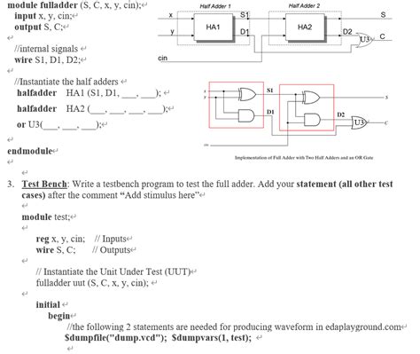 Lab 8 Introduction to Verilog Objective The objective | Chegg.com