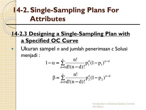 Ppt Lot By Lot Acceptance Sampling For Attributes Powerpoint