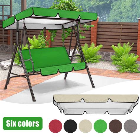 Huayishang Canopy Tent Clearance Swing Canopy Cover Rainproof Oxfords Cloth Garden Patio