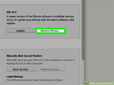 How To Exit DFU Mode 7 Steps With Pictures WikiHow Tech