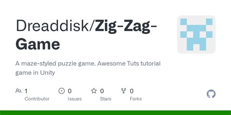GitHub Dreaddisk Zig Zag Game A Maze Styled Puzzle Game Awesome Tuts Tutorial Game In Unity