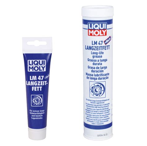Liqui Moly Lm 47 Long Life Grease With Mos2 400g Cartridge 3520 Actual