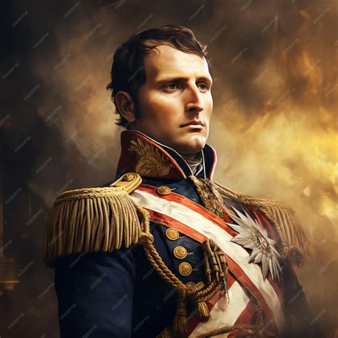 Premium Ai Image Portrait Of Napoleon Bonaparte Military Commander