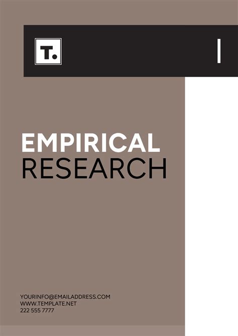 Empirical Research Template Edit Online And Download Example