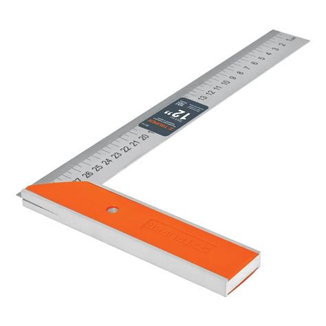 Escuadra 12 Para Carpintero Con Mango 100 De Aluminio