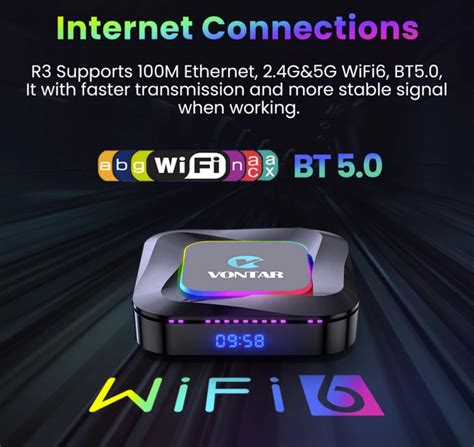 Vontar R3 4/64 DDR Android 13.0 | TV-Box