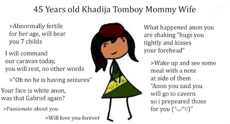 45 Years Old Khadija Tomboy Mommy Wife Know Your Meme