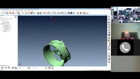 Polyworks 1 Best Fit To Cad And Apply Color Map By Mike Griffith Of Exact Metrology Youtube
