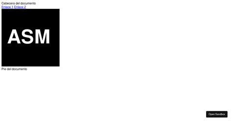 ASM Tutorial Codesandbox