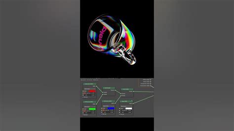 Blender Procedural Shader Dispersion Prism Effect Blendertutorial