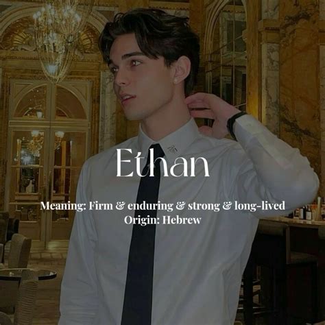 Ethan The Meaning Of Ethan Eithan Name Meaning Man Names With Meaning