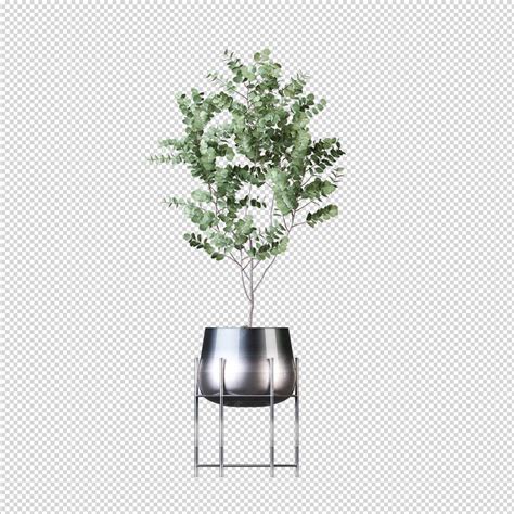 Premium Psd 3d Rendering Nature Object Tree Isolated