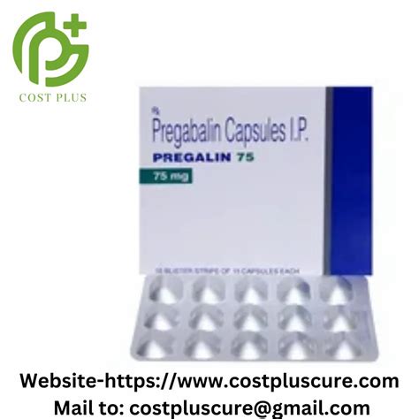 Pregabalin 75 Mg Capsule At ₹ 336 Stripe प्रीगाबालिन In Nagpur Id 2854335217297