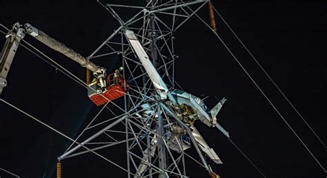Platform For High Voltage Powerline Rescue Bronto Skylift