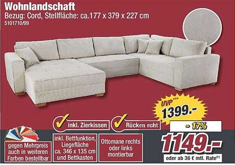 Wohnlandschaft Angebot Bei Poco
