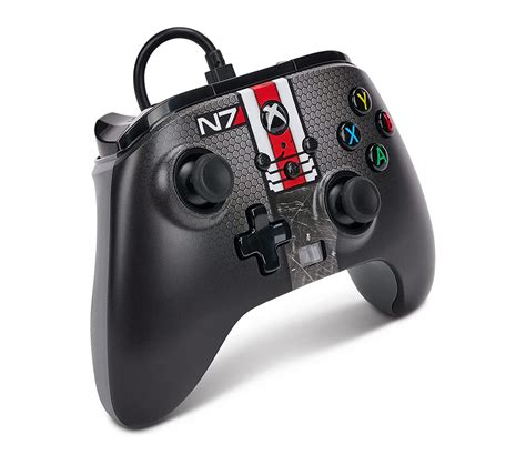 Powera Enhanced Wired Controller For Xbox Series X S Mass Effect N7
