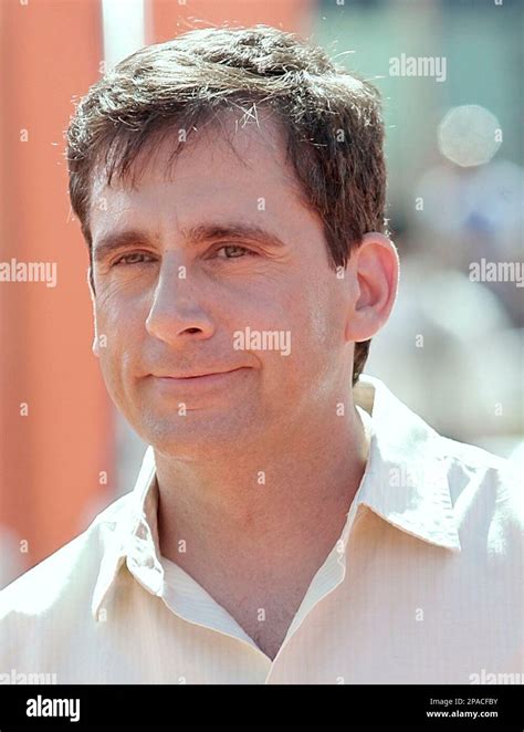 Actor Steve Carell Poses On The Press Line At The World Premiere Of The