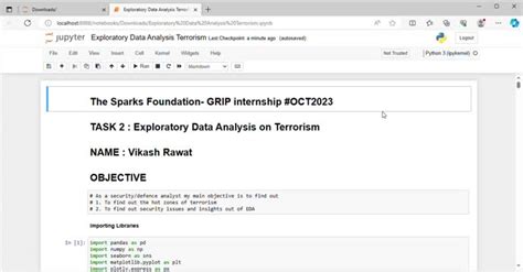 Task4 Gripoctober23 Tsf Grip Thesparksfoundation Gripoct23… Vikash Rawat