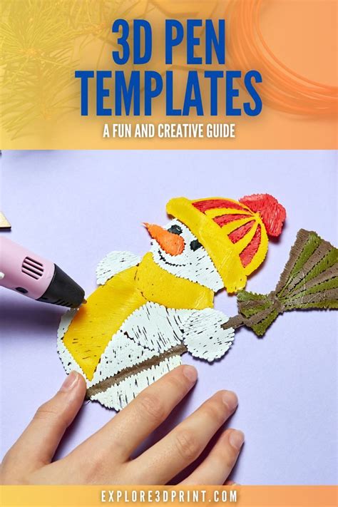 Best 13 3d Pen Templates A Fun And Creative Guide Artofit