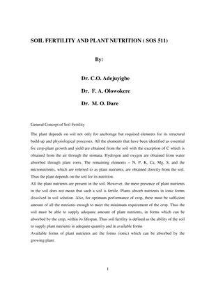 Soil Mechanics NOTE Soil Science Studocu