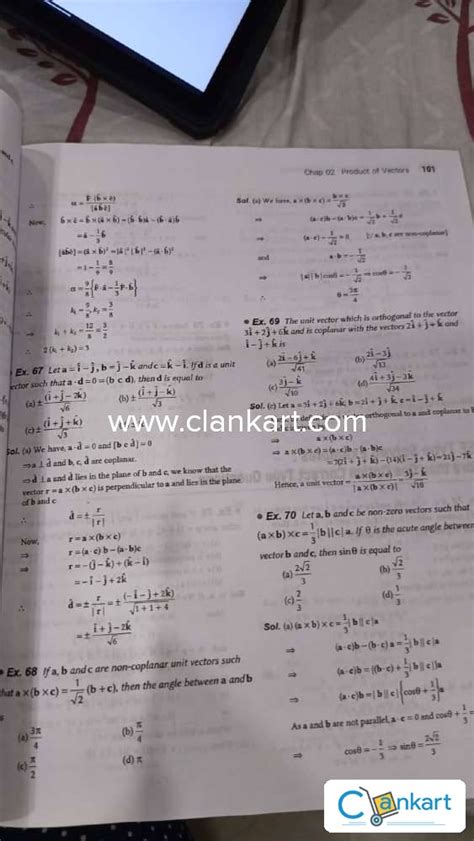 Buy Skills In Mathematics Vectors And D Geometry For Jee Main And Advanced Book In