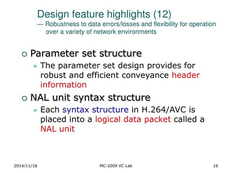 Ppt Introduction To H264avc Video Coding Powerpoint Presentation