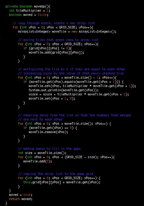 Solved JAVA Need Help With My Game Move Method So Chegg Com
