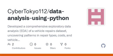 Data Analysis Using Pythonedaipynb At Main · Cybertokyo112data Analysis Using Python · Github
