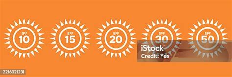 Spf 레이블 아이콘 집합입니다 크림 또는 자외선 차단제 로션을 포장하기 위한 디자인 요소 벡터 30에 대한 스톡 벡터 아트 및 기타 이미지 Istock