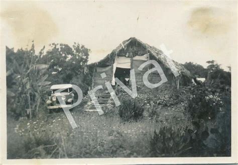 Foto 1937 Deutsche Familie In Tansania Wohnhaus Und Auto Kennung Ta
