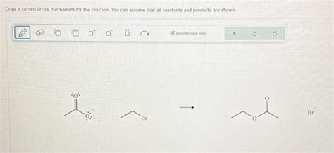 Solved Draw A Curved Arrow Mechanism For The Reaction You Chegg