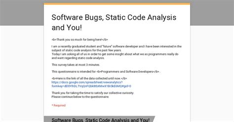 Ask Rprog Software Bugs Static Code Analysis And You Rprogramming