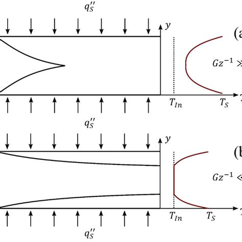 Schematic Of The Thermal Boundary Layer And Outlet Temperature Download Scientific Diagram