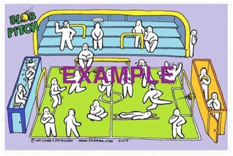 Pip Wilson Bhp Blob Football Pitch Football Field Where Are You Spectator Or On The Pitch