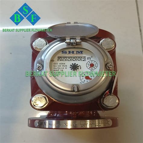 Jual Flow Meter Air Limbah SHM Inch Water Meter Inch Meteran Air