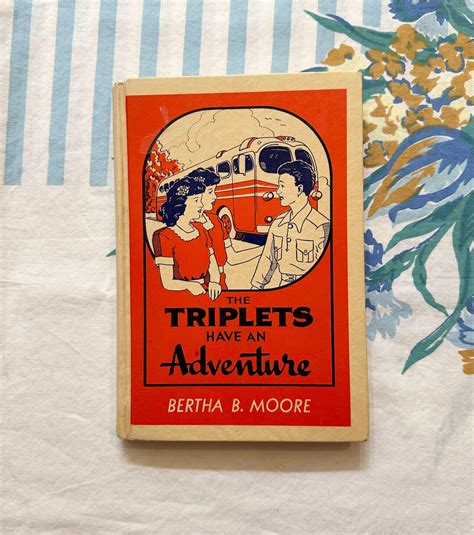 The Triplets Have An Adventure 1952 Book Etsy