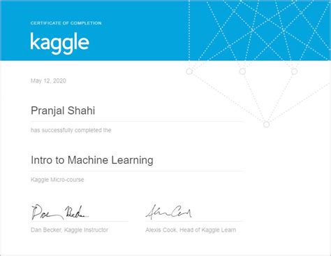Pranjal Shahi On Linkedin Kaggle Python Deeplearning Ai